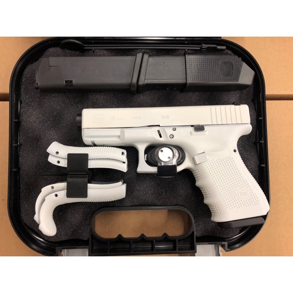 GLOCK 19 GEN 4 WHITE CERAKOTE - Butch's Gun World