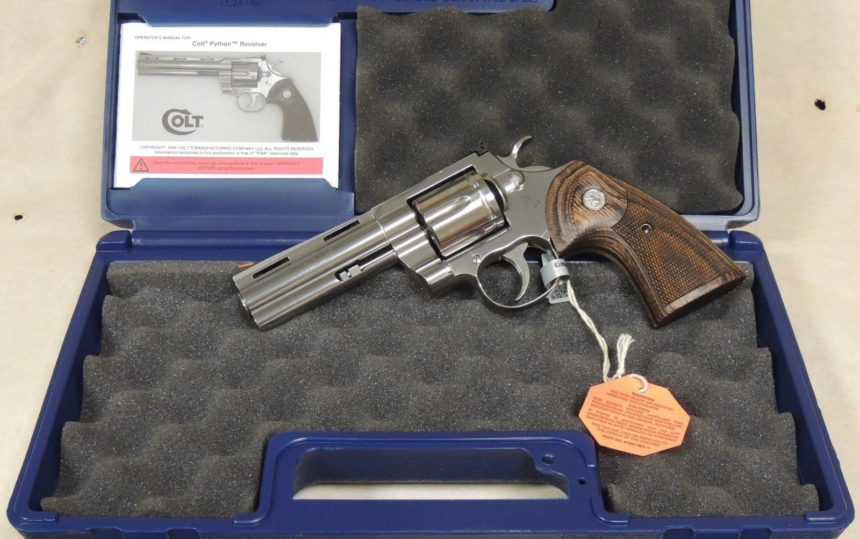 COLT PYTHON STAINLESS 2020 REVOLVER 357 MAGNUM - Butch's Gun World